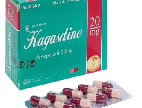 Thuốc Kagasdine Omeprazol 20mg Công dụng liều dùng và tác dụng phụ