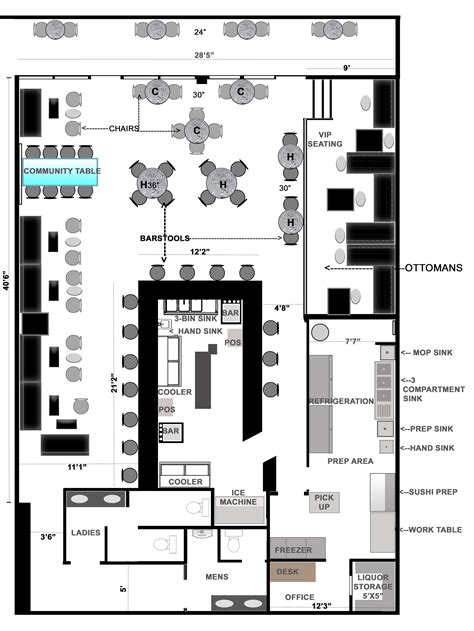 Restaurant Designer Raymond HaldemanRestaurant Floor Plans Raymond