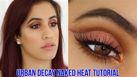 Urban Decay Naked Heat Makeup Tutorial Girl With Glam Youtube