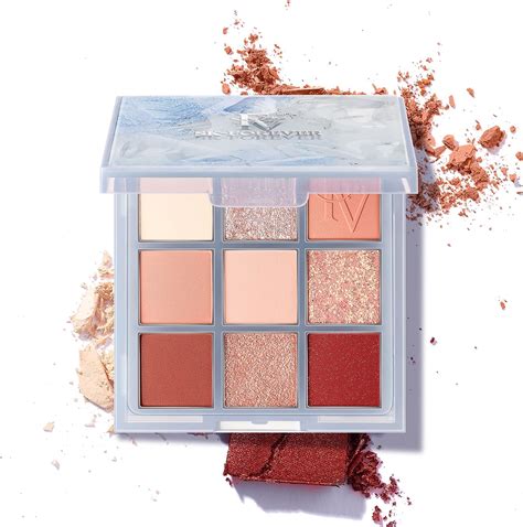 Palette Ombretti FV Palette Di Ombretti 100 Vegana Ultra Sfumabile