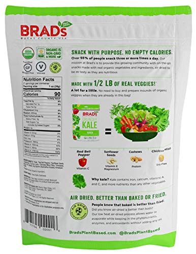 Brad S Plant Based Organic Crunchy Kale Naked Count Pricepulse