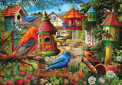 Puzzle Ciro Marchetti Vogelhausg Rten Teile Puzzle Mania De