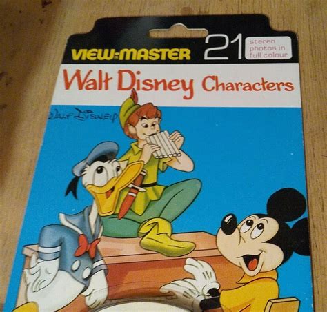 Rare Nos Gaf Sealed Mickey Mouse View Master Reels Disney On Card