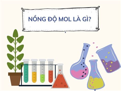 Công thức tính nồng độ mol Nồng độ phần trăm và ví dụ minh hoạ