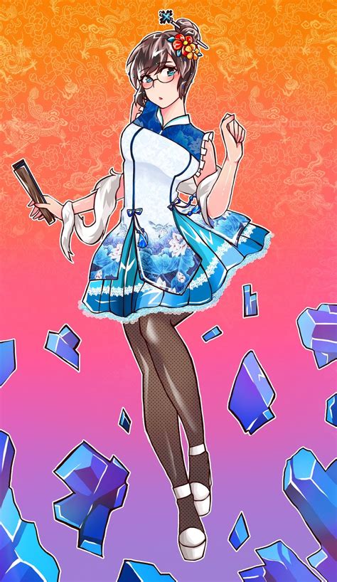 Mei Overwatch Drawn By D Aenggi Danbooru
