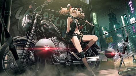 Street Red Light Luna Punishing Gray Raven Live Wallpaper WallpaperWaifu
