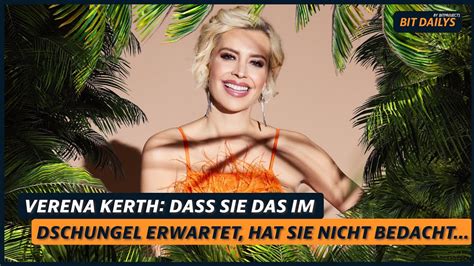 Verena Kerth Dass Sie DAS Im Dschungel Erwartet Hat Sie Nicht Bedacht