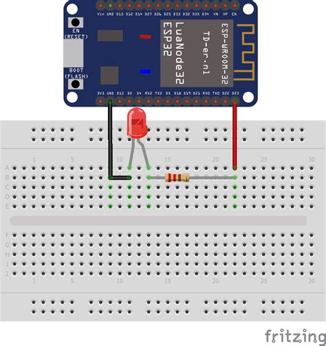 Allumer Une Led Par La Carte Esp