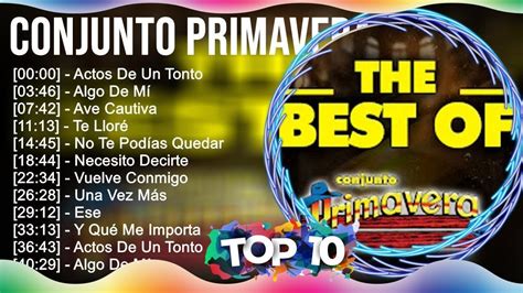 C O N J U N T O P R I M A V E R A 2023 10 Grandes Exitos Mejores