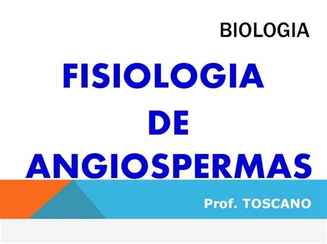 PDF BIOLOGIA FISIOLOGIA DE ANGIOSPERMAS FISIOLOGIA DAS PLANTAS