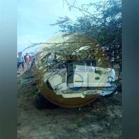 CIUDAD OJEDA Accidente de tránsito vía Raya municipio Guajira dejó un
