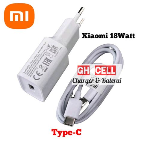 Jual Charger Xiaomi Redmi Note 10 5G Fast Charging 18W Type C Original