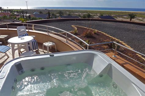 Terrasse Junior Suite Mur Hotel Faro Jandia Spa Fuerteventura