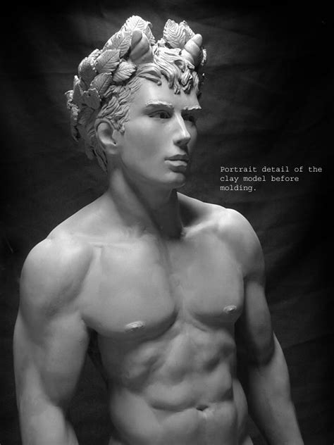 Thieves In My Garden Hellenic Priapus Male Nude Sculpture God Of