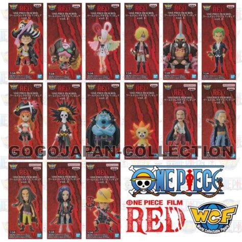 ワールドコ ヤフオク ポスター付 ONE PIECE FILM RED WCF vol 1 全5種 ムノーリ