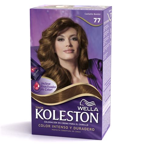 Koleston Tinte Para Cabello En Crema No 77 Castaño Bambi 239 00 en