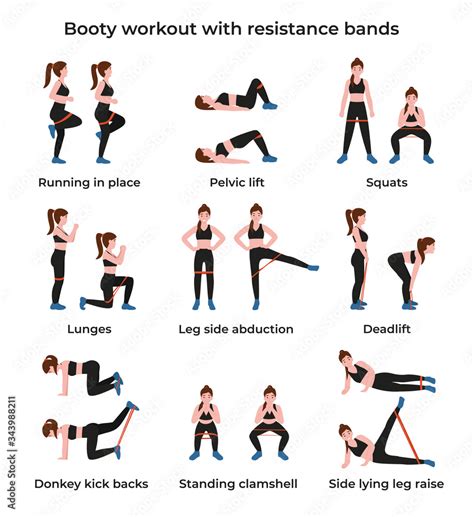 Resistance Band Workout Legs And Glutes EOUA Blog