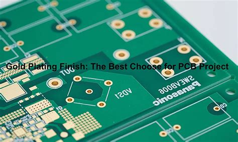 Gold Plating The Best Choose For PCB Project Jarnistech