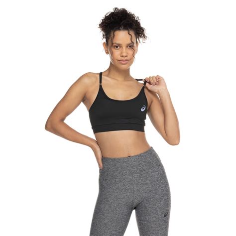 Top Fitness Bojo ASICS Baixa Sustentação Alça Ajustável Adulto