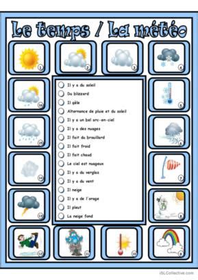 Temps M T O Fran Ais Fle Fiches Pedagogiques Pdf Doc