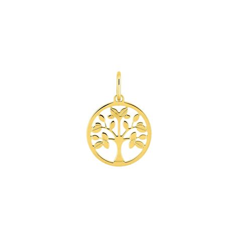 Achat Pendentif Arbre De Vie En Or Jaune