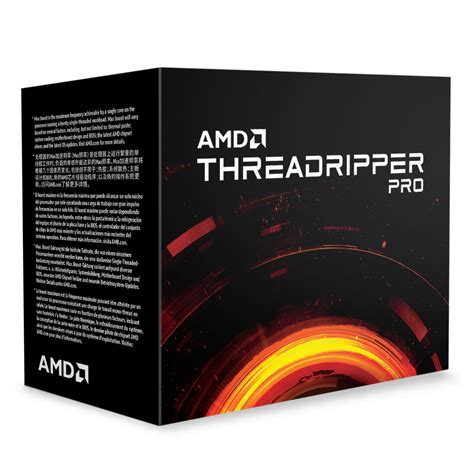 AMD Ryzen Threadripper PRO 3995WX 4 2 GHz Max 100 100000087WOF