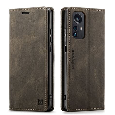 Autspace Xiaomi Mi Pro Rfid Blocking Retro Flip Leather Wallet Case