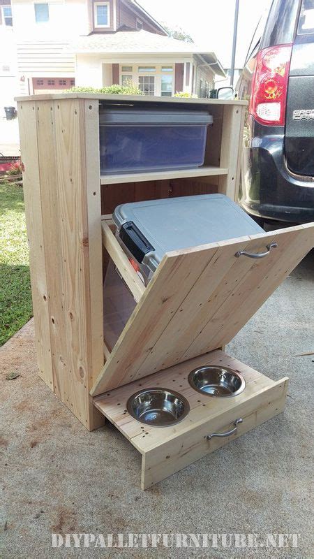 Mueblesdepalets net Mueble para los útiles de tus perros