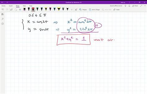 solved give parametric equations and parameter intervals for the motion of a particle in the x y