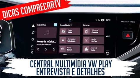 Central Multimídia VW Play Volkswagen Nivus Entrevista e todos os