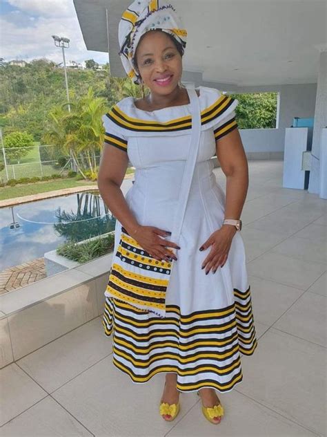 Sepedi Traditional Dresses For Black Women S Shweshwe Home