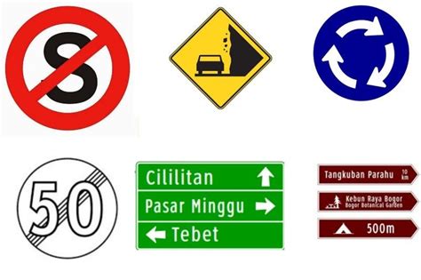 6 Warna Dasar Rambu Lalu Lintas Indonesia Baik Riset