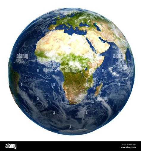 Earth Globe Map D Rendering Stock Photo Alamy