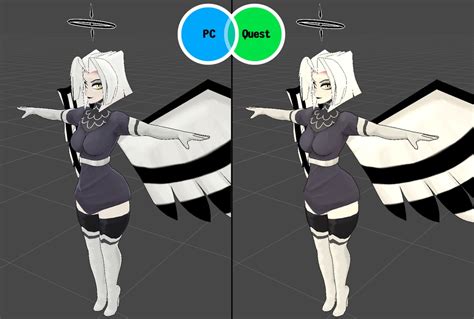 Lute VRChat Full Body Tracking 3D Model Shadsterwolf BOOTH
