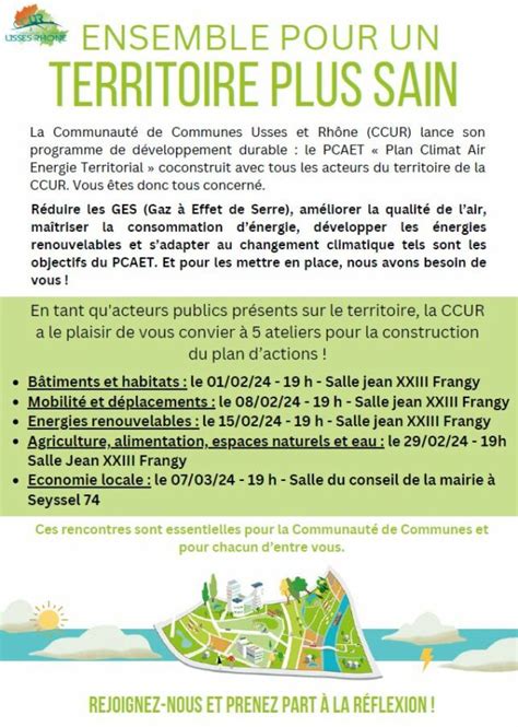 Ateliers Du Plan Climat Mairie D Eloise