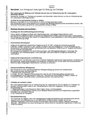 Ausfüllbar Online landkreis bautzen Merkblatt zum Antrag auf Leistungen