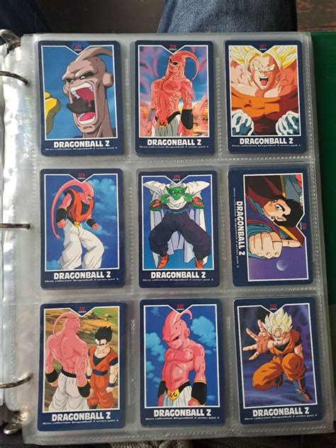 Dragon Ball Z Cards Collection Values MAVIN