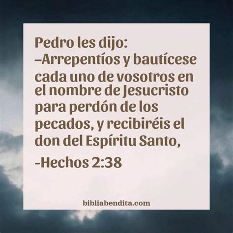 Explicación Hechos 2 38 Pedro les dijo Arrepentíos y bautícese cada