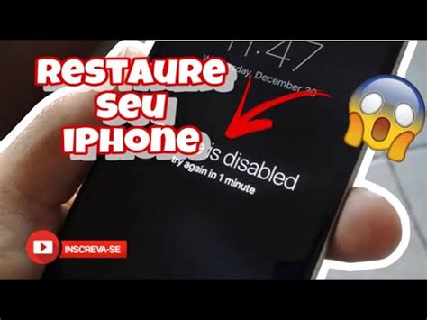 COMO RESTAURAR IPHONE DE FÁBRICA 2023 RESTAURAR IPHONE BLOQUEADO
