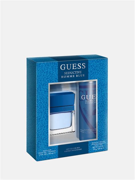 GUESS Seductive Homme Blue For Men Gift Set GUESS Factory