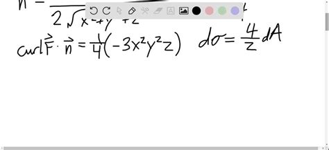 solved in exercises 1 6 use the surface integral in stokes theorem to calculate the