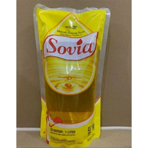 Jual Minyak Goreng SOVIA Refill 1 Liter Shopee Indonesia