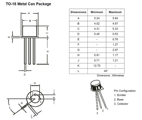 Basics Of 2N2222 Transistor Pinout Specs Equivalent