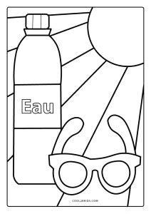 Coloriages Été Coloriages Gratuits à Imprimer