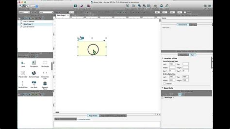 axure tutorial show hide using toggle youtube