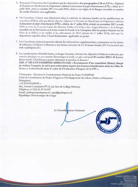 Mediacongo Net Offre D Emploi Consultant Firme Charg De R Aliser