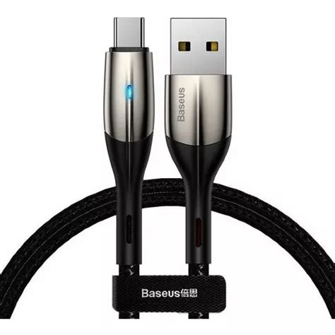 Cable USB Baseus Zinc Turbo de carga rápida tipo C de 1 metro tercer