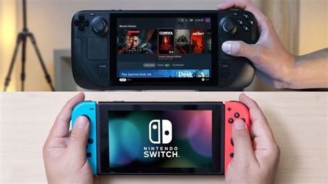 Steam Deck Vs Switch Comparing The Best Gaming Handhelds