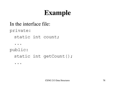 introduction to c ceng 213 data structures ppt download