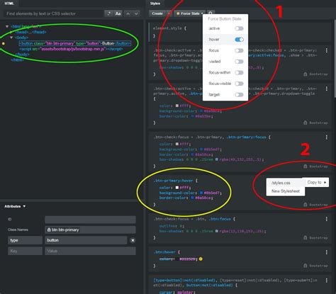 How To Change Hover Color Bootstrap Studio Help Bootstrap Studio Forum